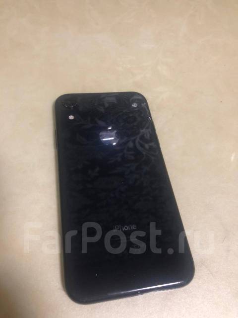 Айфон Хр, Apple iPhone Xr, 64 гб, 6.10", черный, 4G LTE, б/у, в наличии ...