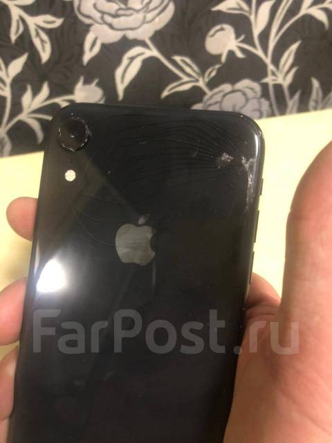 Айфон Хр, Apple iPhone Xr, 64 гб, 6.10", черный, 4G LTE, б/у, в наличии ...