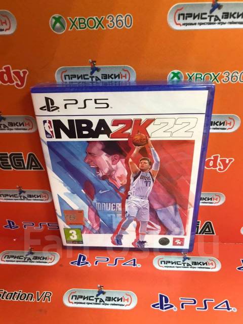 NBA 2K22 (PS5 анг вер) новый CD Приставкин, центр, в наличии. Цена: 3 999₽ во Владивостоке