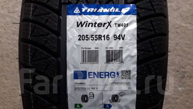 Triangle WinterX TW401, 205/55 R16, 16", 1 шт, в наличии, 205 мм, 55 % ...