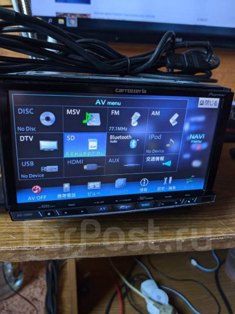 Процессорный Pioneer Carrozzeria avic-ZH0099, 2 DIN — 178x100 мм, б/у ...