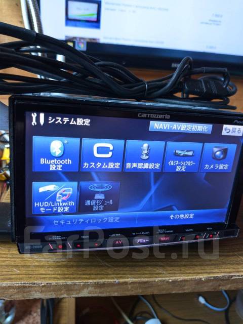 Процессорный Pioneer Carrozzeria avic-ZH0099, 2 DIN — 178x100 мм, б/у ...