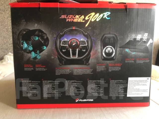 Продам игровой руль Suzuka Wheel 900R, б/у, в наличии. Цена: 12 000₽ во ...