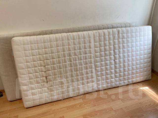 Матрас IKEA б/у 160*90, 500р/шт, 90,0 см, 15,0 см, 160,0 см, в наличии ...