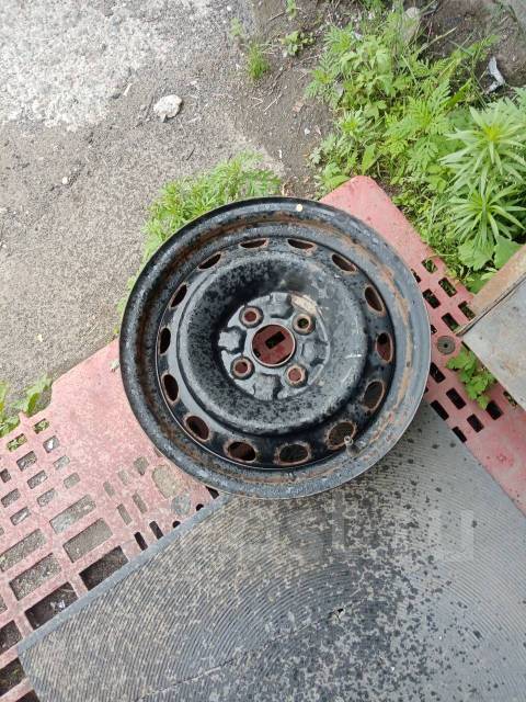 Диск R14 4x100, Topy, 14", 1 шт, 6,00 кг. штампованные, 52,0 мм. 1 шт ...