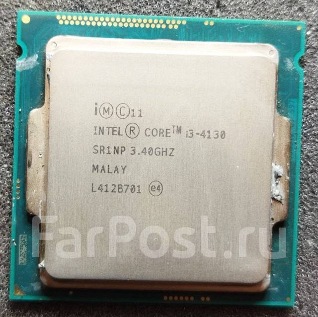 Процессор Intel® Core™ i3-4130 (LGA 1150), б/у, в наличии. Цена: 900 ...