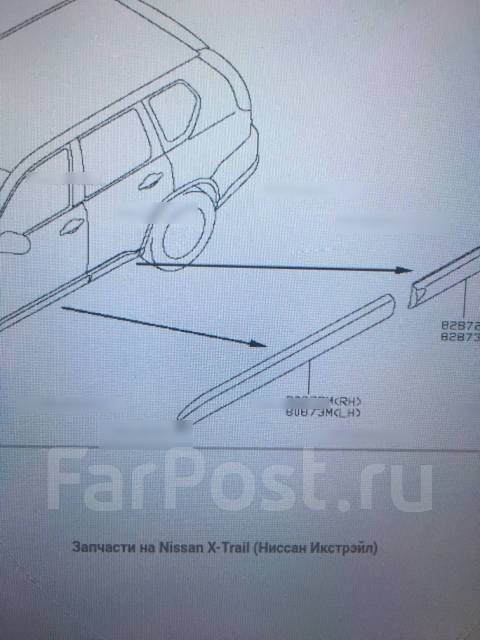 Клипса обвеса, накладки nissan X-trail T31, NT31 Murano купить во ...