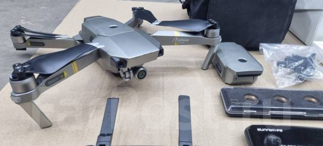 Квадрокоптер DJI Mavic Pro Platinum Fly More Combo, с камерой, б/у, в ...