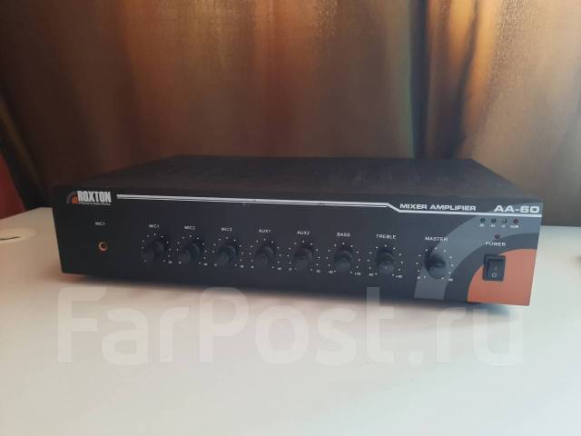 Трансляционный усилитель Roxton Professional AA60, б/у, в наличии. Цена ...