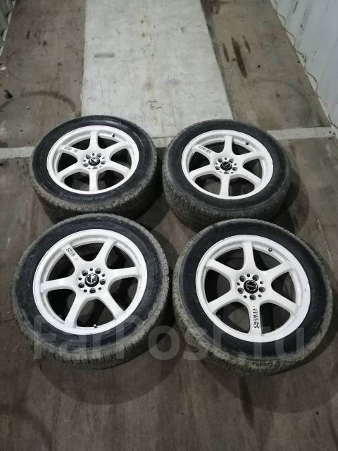 Диски RAYS и шины, 18", 1 шт, 235 мм, 55 %, радиальный, 235/55R18 ...