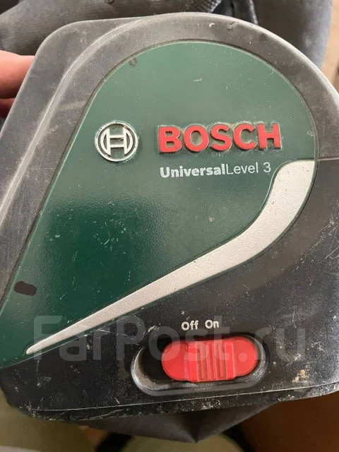 Лазерный нивелир Bosch UniversalLevel 3, б/у, в наличии. Цена: 4 000₽ в ...