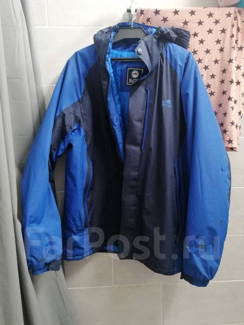 Водонепроницаемая мужская Утеплённая куртка 52-54, 52, 54, демисезон, б ...