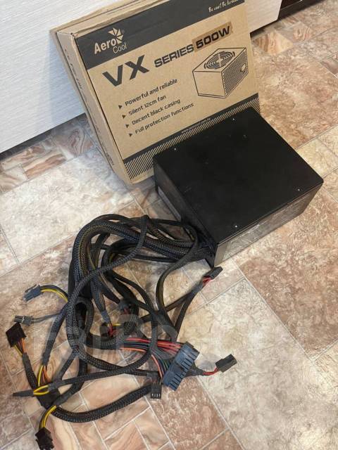 Блок питания AeroCool VX PLUS, новый, в наличии. Цена: 1 390₽ во ...