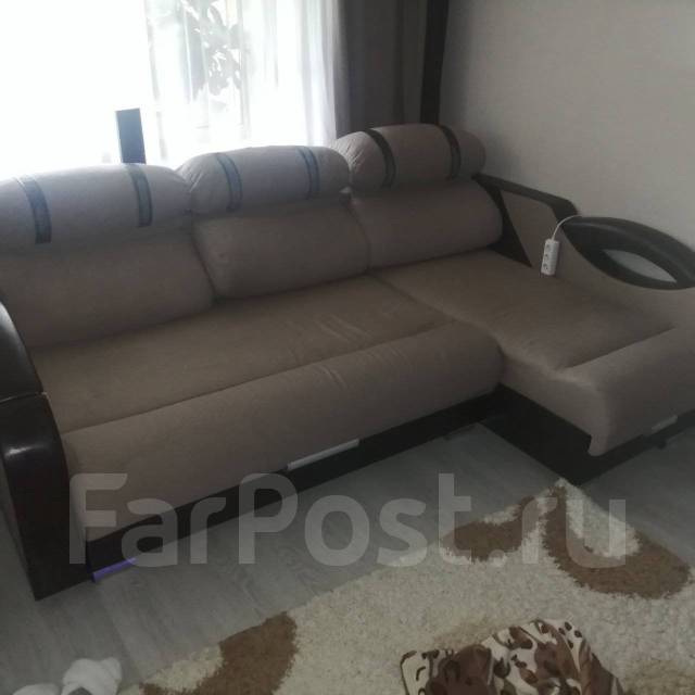 Диван угловой, 250 см, 44 см, 160 см, б/у, в наличии. Цена: 30 000₽ в ...