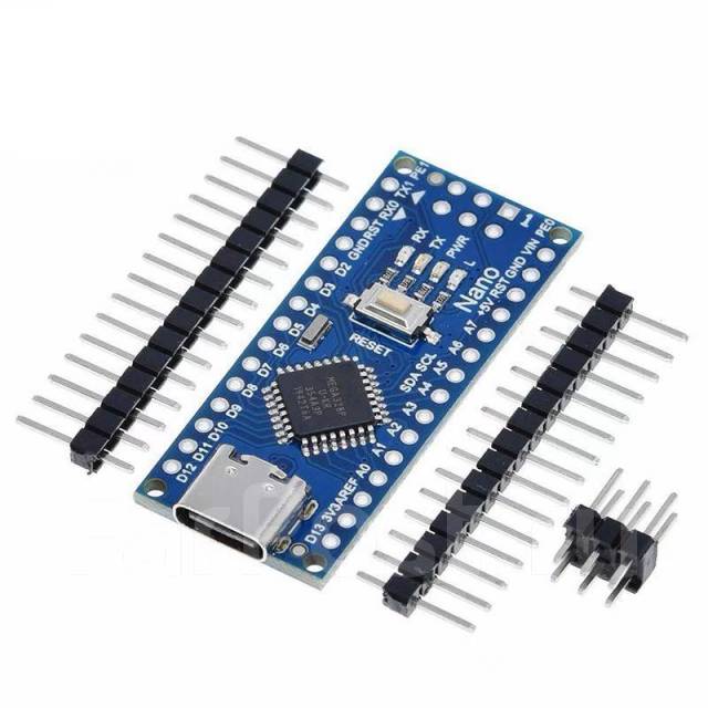 Arduino nano V3.0 ATmega328P Type-C, новый, в наличии. Цена: 350₽ во ...