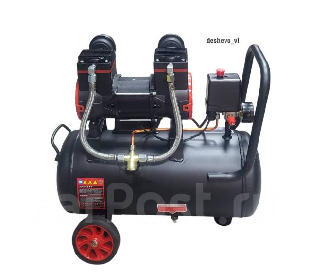 Воздушный компрессор 30Л "AIR Compressor "Безмасляный, Бесшумный, новый ...