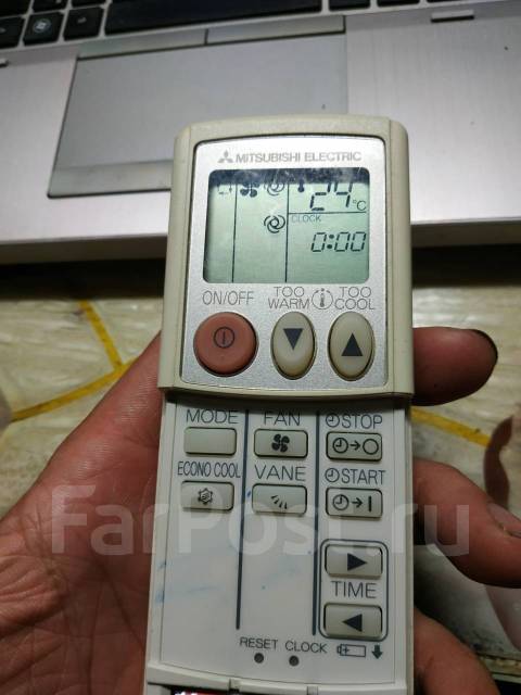 Пульт от кондиционера, б/у, в наличии. Цена: 700₽ во Владивостоке