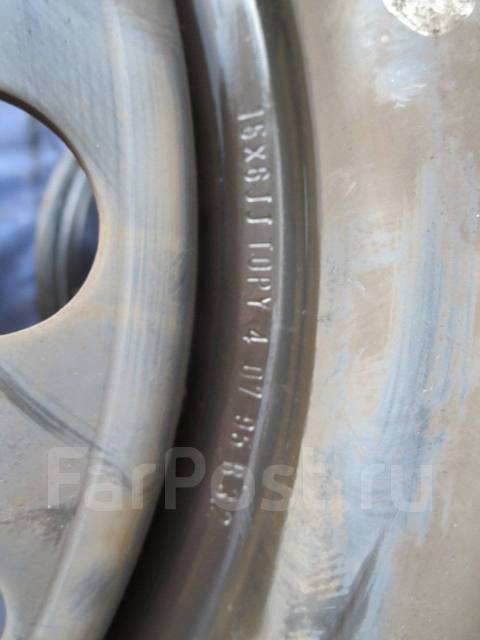 Продам штампованные диски R15, штампованный, 15", 1 шт, 5x114.3, 4 шт ...