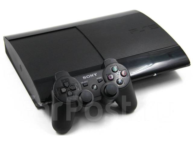 Sony Playstation 3 Super Slim, Гарантия + 100 топовых игр, б/у, в ...