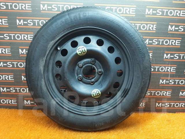 Колесо BMW continental temporary use only, 17", 1 шт, 135 мм, 85 %, 135 ...