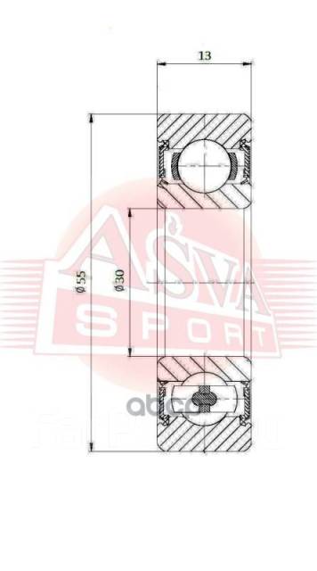 Подшипник Универсальный (30X55x13) 324703/A0089814325/93746298/26 ...