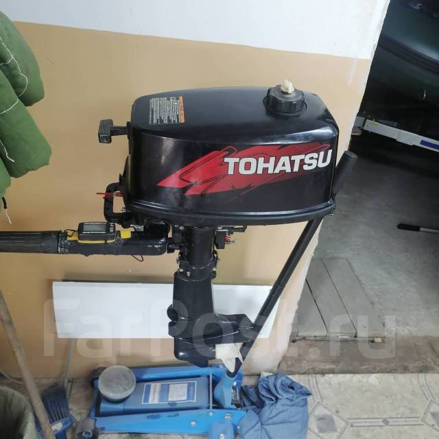 Продам лодочный мотор Тохатсу состояние хорошее как новый, 5,00 л.с. S ...