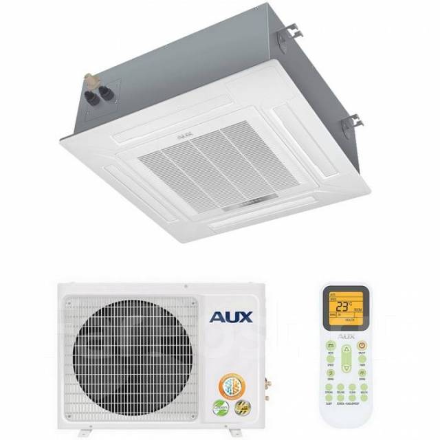 Кассетный кондиционер AUX ALCA-H12/4R1B на 35-45 кв м гарантия 3 года ...