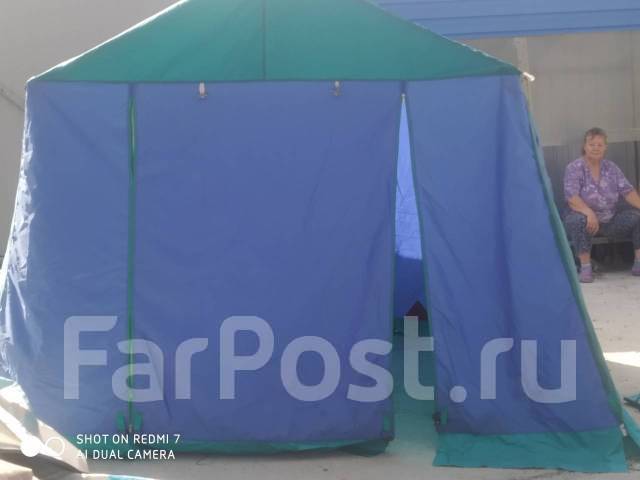 Палатка с дном, б/у, в наличии. Цена: 2 500₽ во Владивостоке