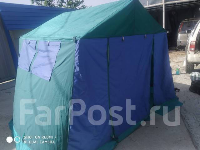 Палатка с дном, б/у, в наличии. Цена: 2 500₽ во Владивостоке