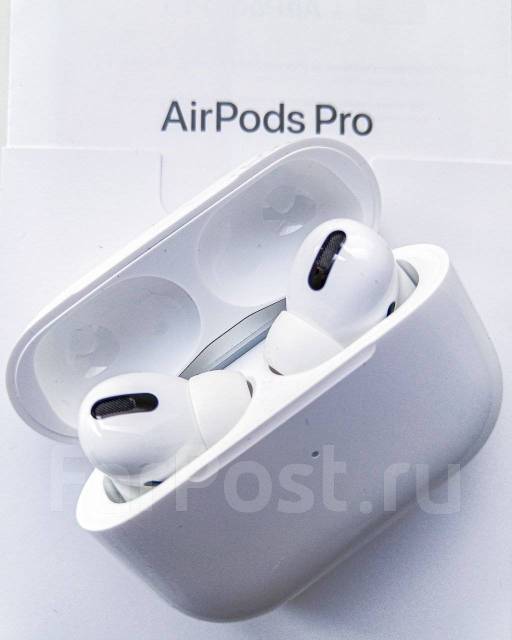 Наушники TWS Apple AirPods Pro белый, б/у, в наличии. Цена: 12 500₽ во ...