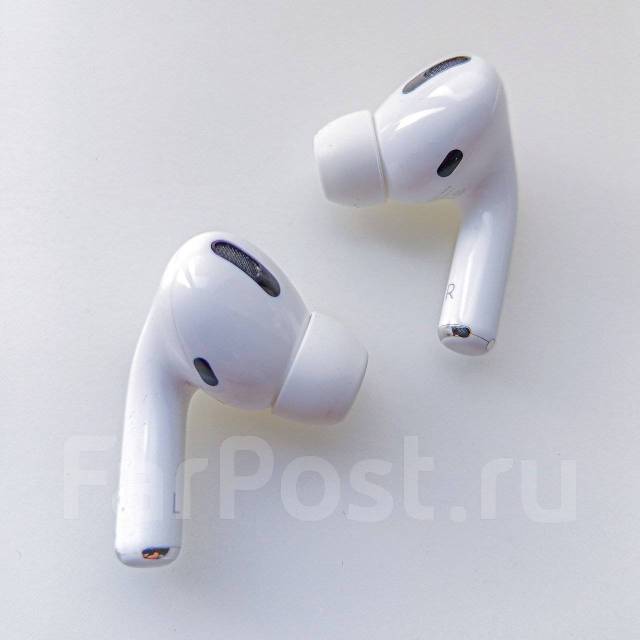 Наушники TWS Apple AirPods Pro белый, б/у, в наличии. Цена: 12 500₽ во ...