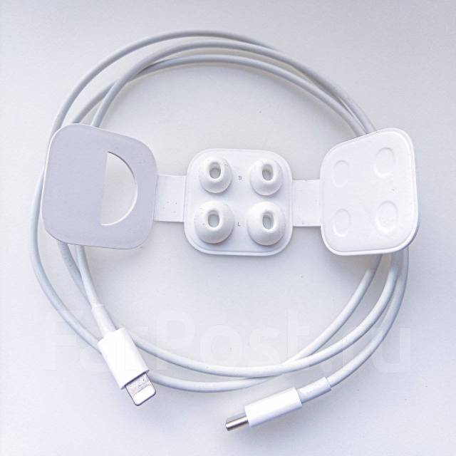 Наушники TWS Apple AirPods Pro белый, б/у, в наличии. Цена: 12 500₽ во ...