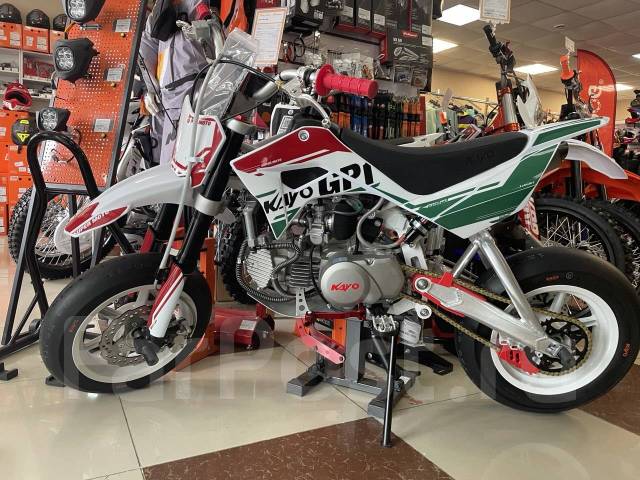 Kayo GP1-SM YX160, 2023, 160 куб. см. 4х тактный, без пробега, исправен, 1 км, бензин, мотард ...