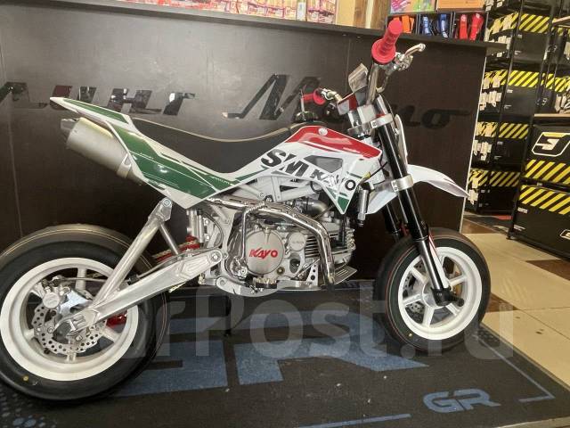 Kayo GP1-SM YX160, 2023, 160 куб. см. 4х тактный, без пробега, исправен, 1 км, бензин, мотард ...