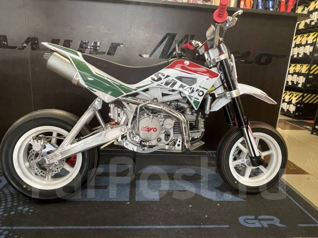Kayo GP1-SM YX160, 2023, 160 куб. см. 4х тактный, без пробега, исправен, 1 км, бензин, мотард ...