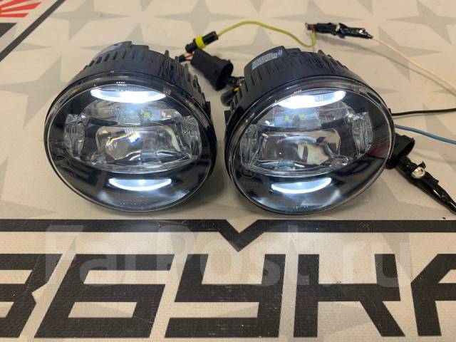 Туманки +ДХО Led 2 режима RH+LH "DLAA" Suzuki, Mitsubishi, Honda ...