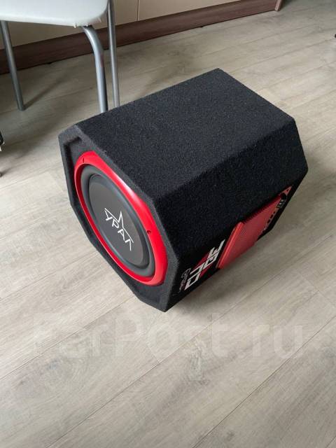 Активный сабвуфер URAL CUBE, компонентные, с корпусом, б/у, в наличии. Цена: 10 000₽ во Владивостоке