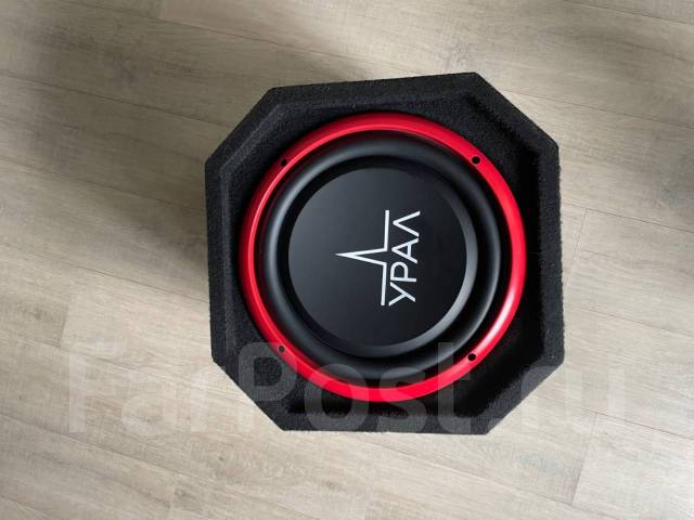 Активный сабвуфер URAL CUBE, компонентные, с корпусом, б/у, в наличии. Цена: 10 000₽ во Владивостоке