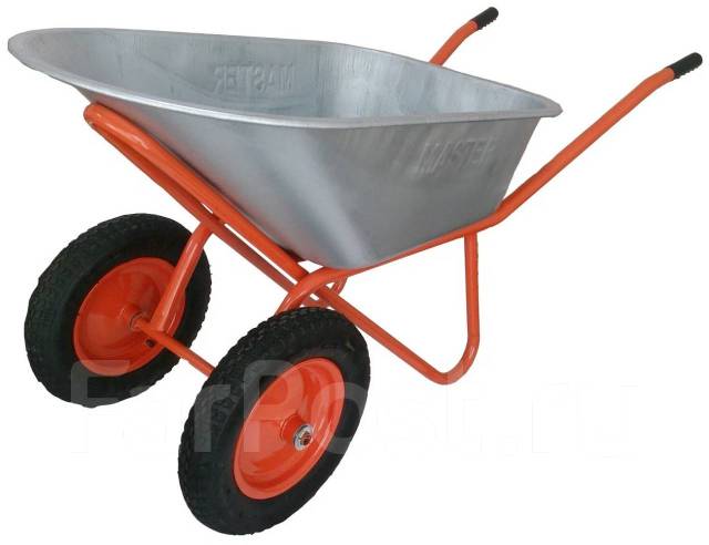 Тачка строительная WB5009MS2 250кг/100л 2 колеса, новый, в наличии ...