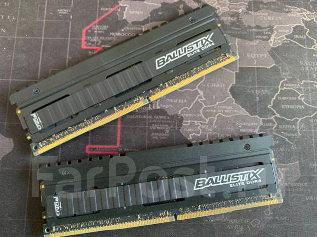 Оперативная память Ballistix Elite 16gb Ddr4 16 гб б у в наличии