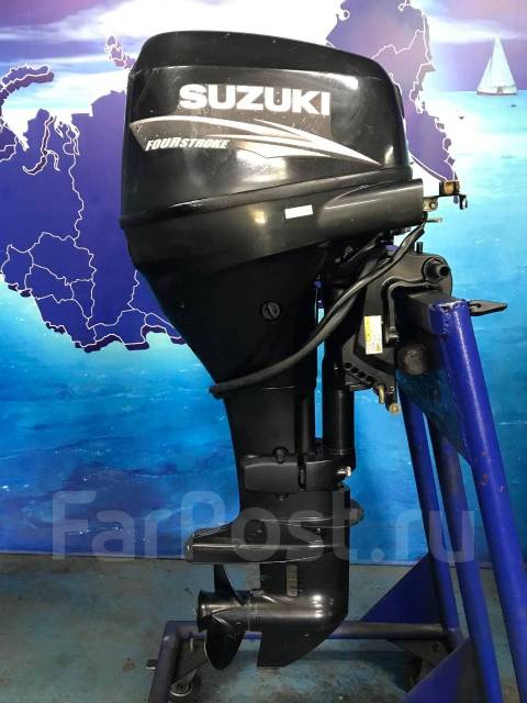 Лодочный мотор Suzuki DF25, 25,00 л.с. L (508 мм), 2007 год, бензиновый ...