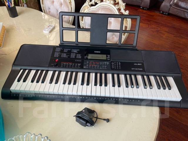 Синтезатор casio ct x700, б/у, в наличии. Цена: 16 000₽ в Уссурийске