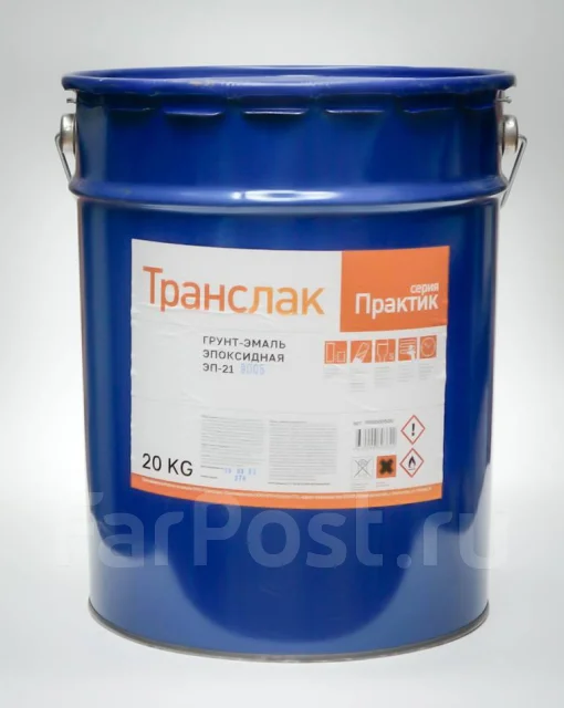 Эмаль толстослойная Транслак ЭП-21, в наличии. Цена: 1 500₽ в Хабаровске