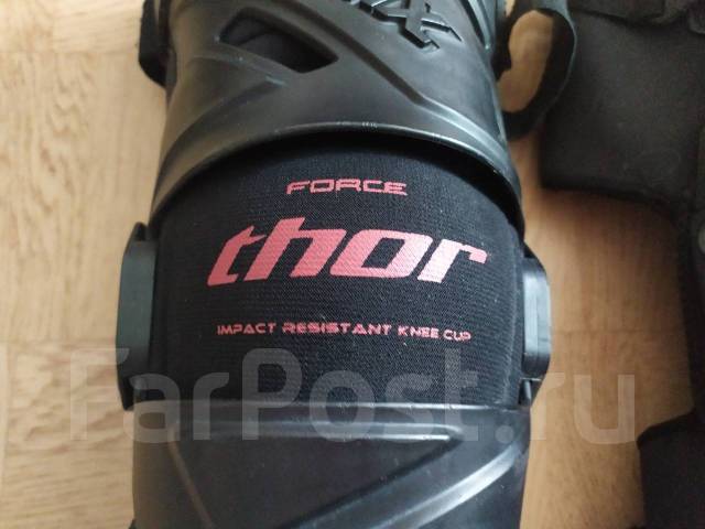 Наколенники Thor Force шарнирные, б/у, в наличии. Цена: 9 000₽ во ...