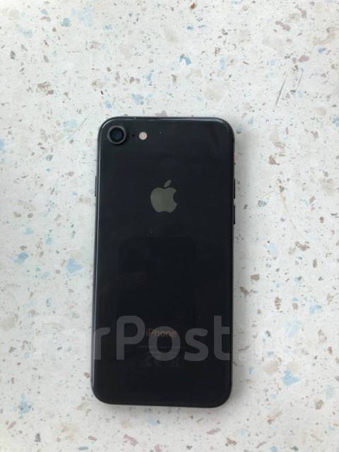 Продам Apple iPhone 8, 256 гб, 4.70", моноблок, черный, 4G LTE, б/у, в ...