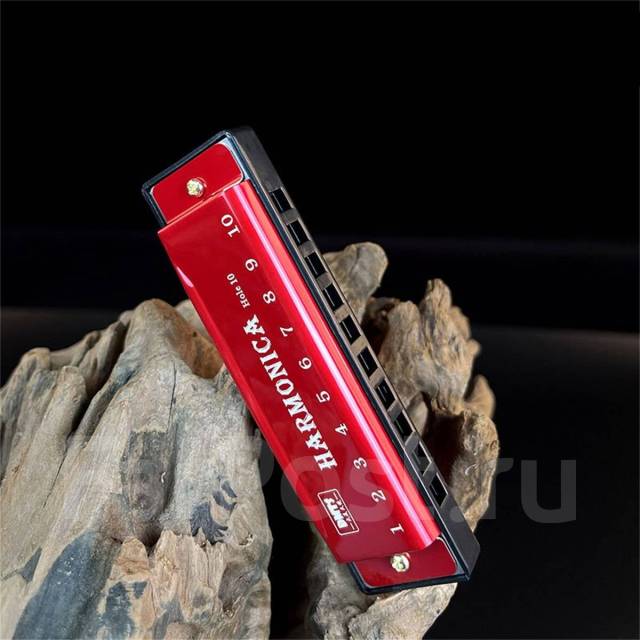 Губная гармошка Harmonica с 10 отверстиями, новый, в наличии. Цена: 400 ...