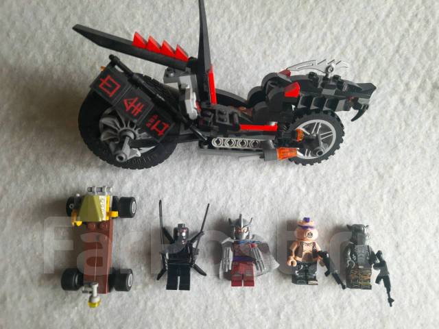 Лего Lego Черепашки-ниндзя 79101 Мотоцикл Шредера Оригинал, б/у, в ...