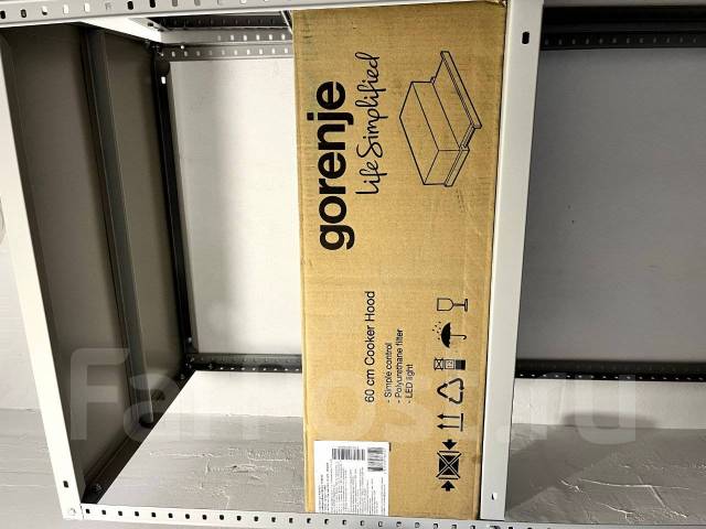 Вытяжка встраиваемая в шкаф 60 см Gorenje TH60E3B, новый, в наличии ...