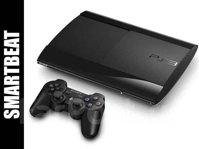 Sony Playstation 3 Super Slim, Гарантия + 100 топовых игр, б/у, в ...