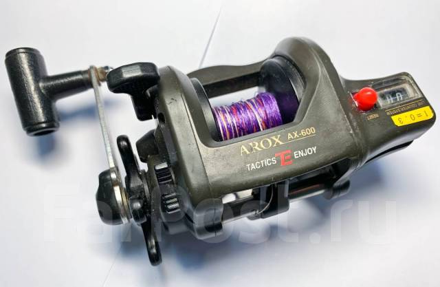 Катушка мультипликаторная Tactics Enjoy Arox AX-600 с счетчиком (RH), б ...